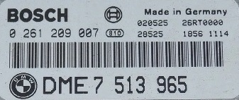 Plik wsad dme ME9.2 EK924 bmw E46 316i manual N42 7513965 0261209007 ...